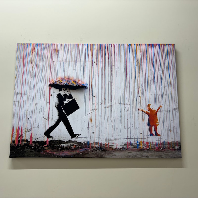 Large Colorful Canvas Print - Etsy