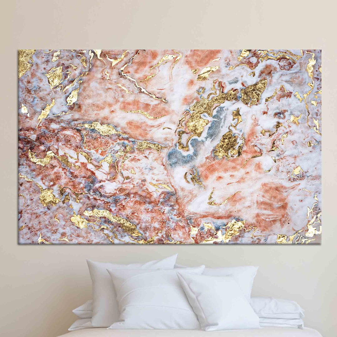 Marble Art, Gold Marble Glass Wall, Luxury Marble Glass Printing, Soft ...