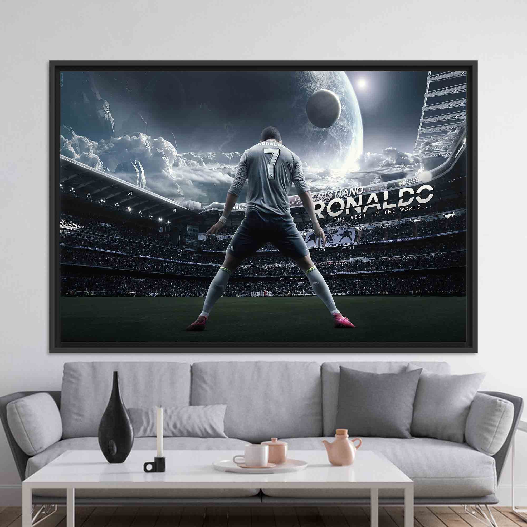 Cristiano Ronaldo Affiche De Ronaldo Poster vendu par Hoverfly | SKU ...