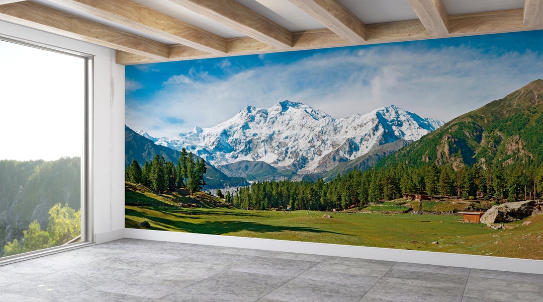 Layered Paper Art, 3D Papercraft, Handmade Gift, Nanga Parbat and Fairy ...