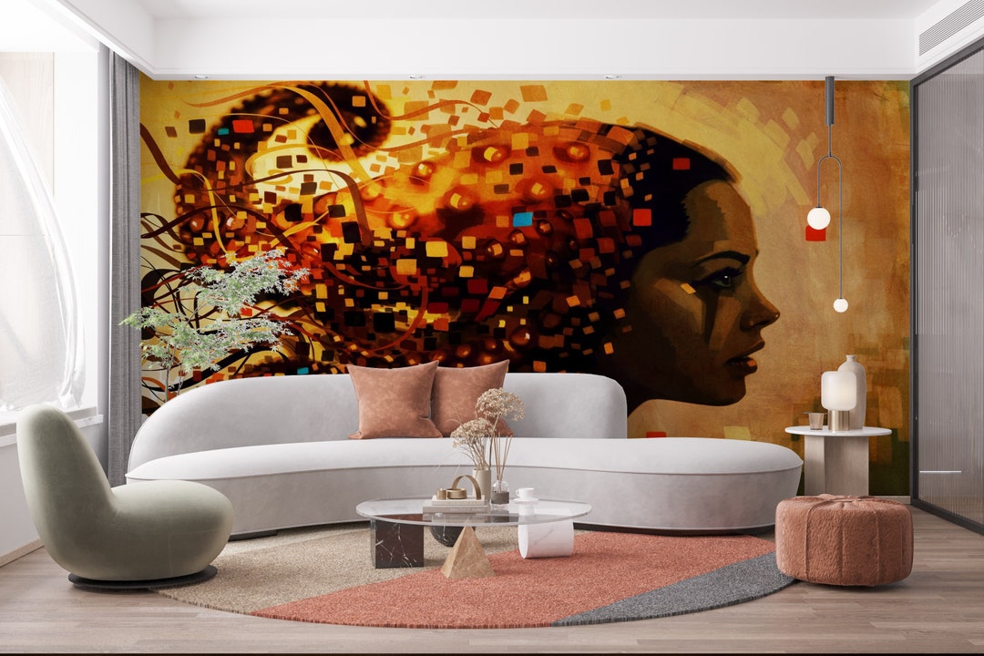 Wallpaper by the Yard, Wallpaper Patent, Housewarming Gift, Wall Decals ...