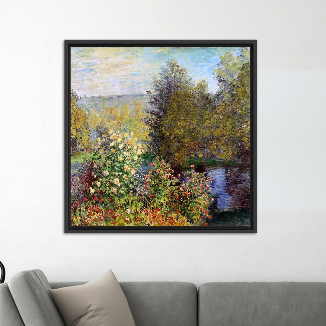 Famous Canvas Art Wall Decor, Tree Art Canvas, Claude Monet Wall Decor ...