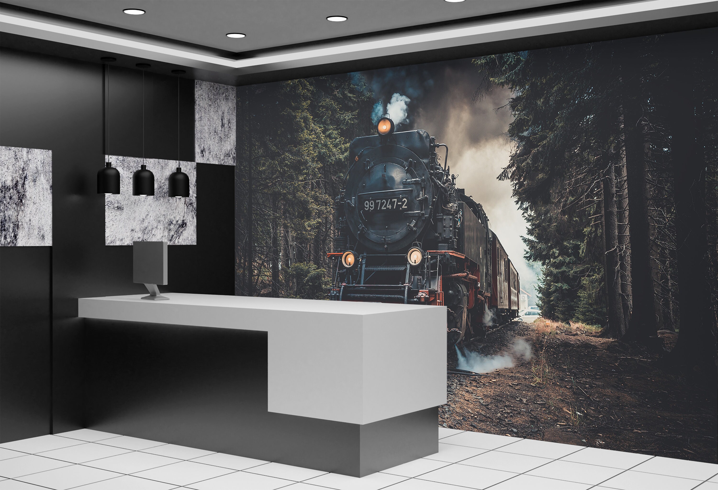 Man Cave Wallpaper, Wall Decor, 3D Wall Paper, Wall Covering, Gift for ...