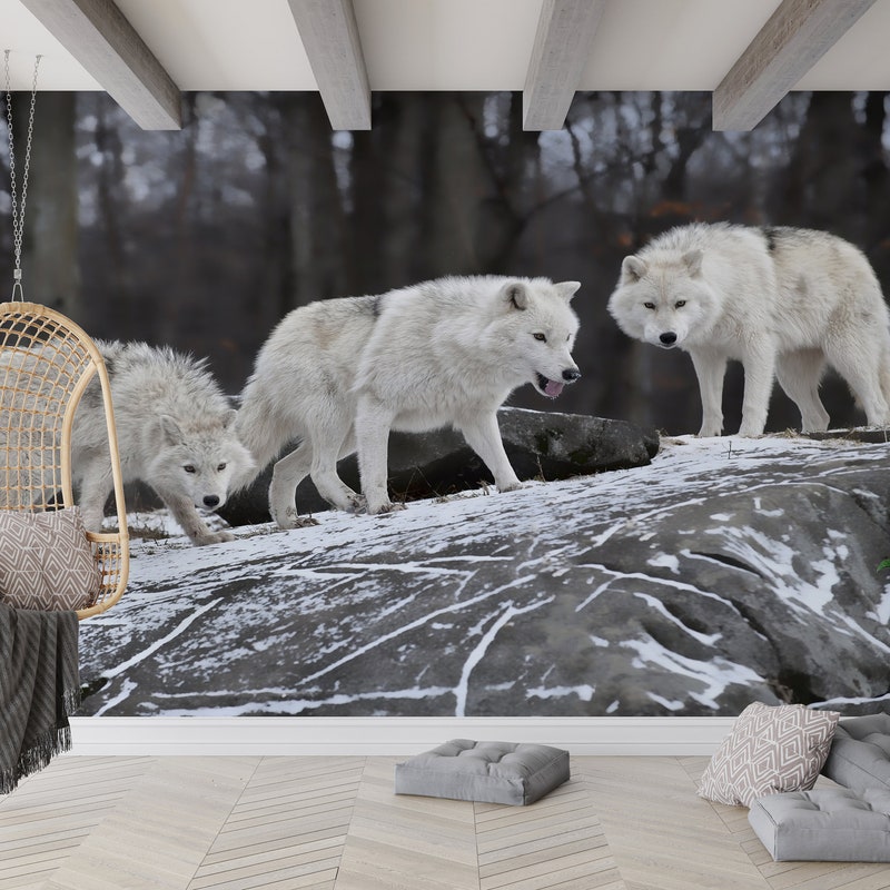 Wolf Wall Decal - Etsy