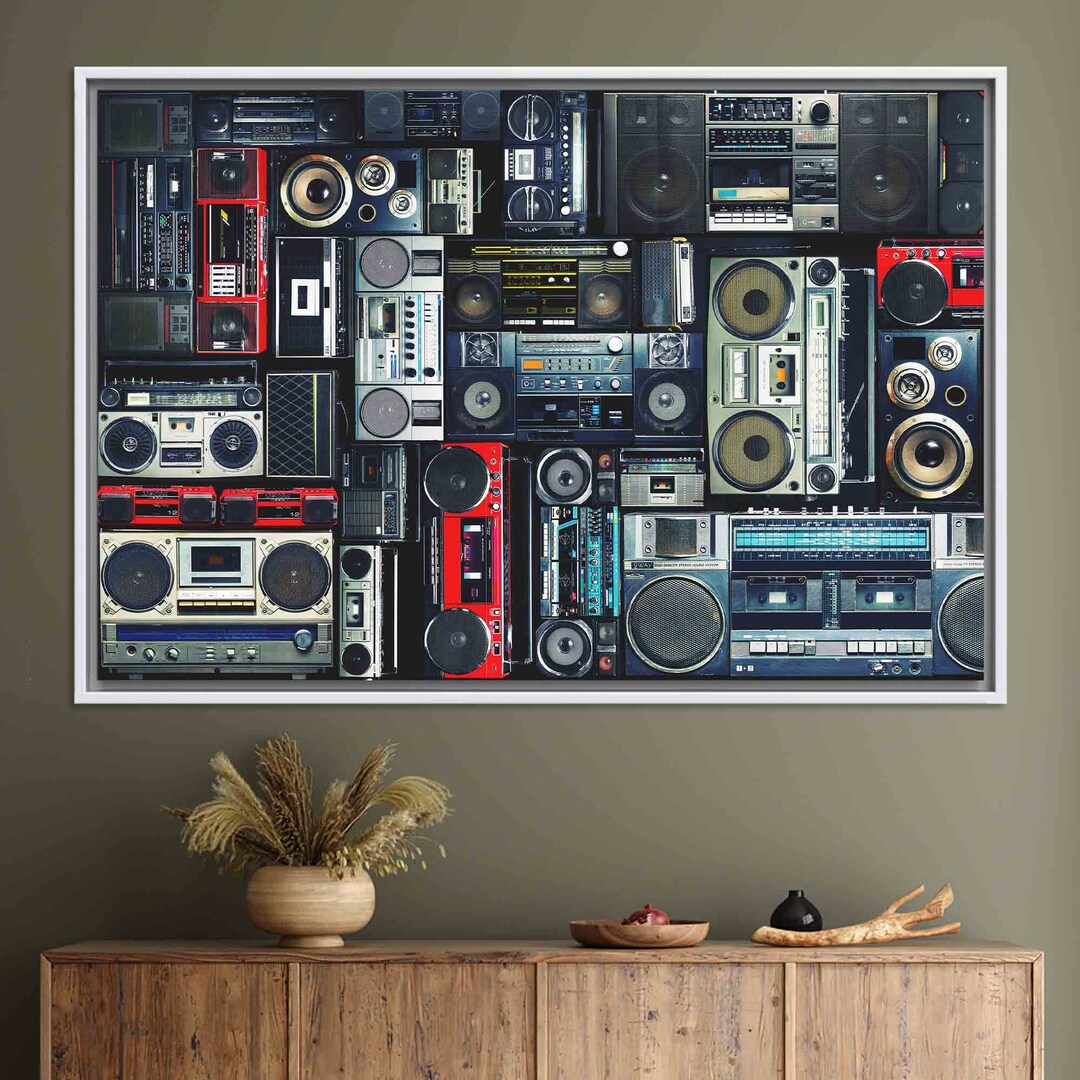 Personalized Gift, Large Wall Art, Boombox, Bridesmaid Gifts, Large ...