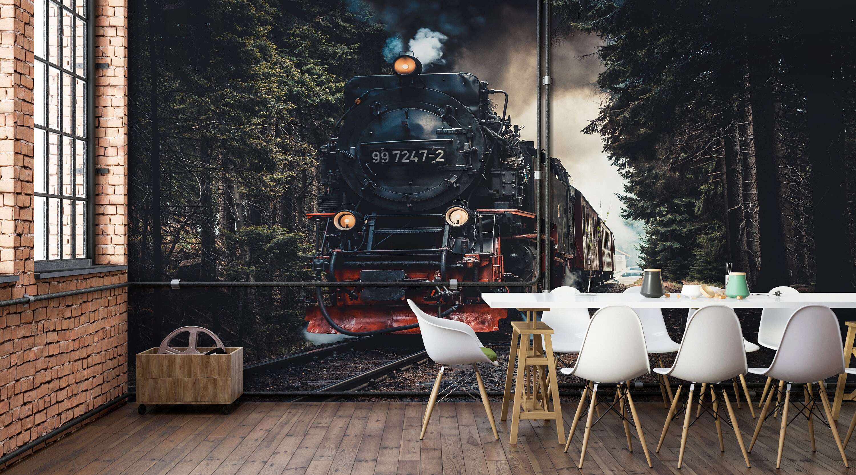 Man Cave Wallpaper, Wall Decor, 3D Wall Paper, Wall Covering, Gift for ...