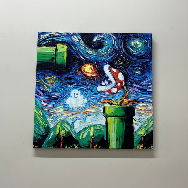 Large Mario Poster - Etsy