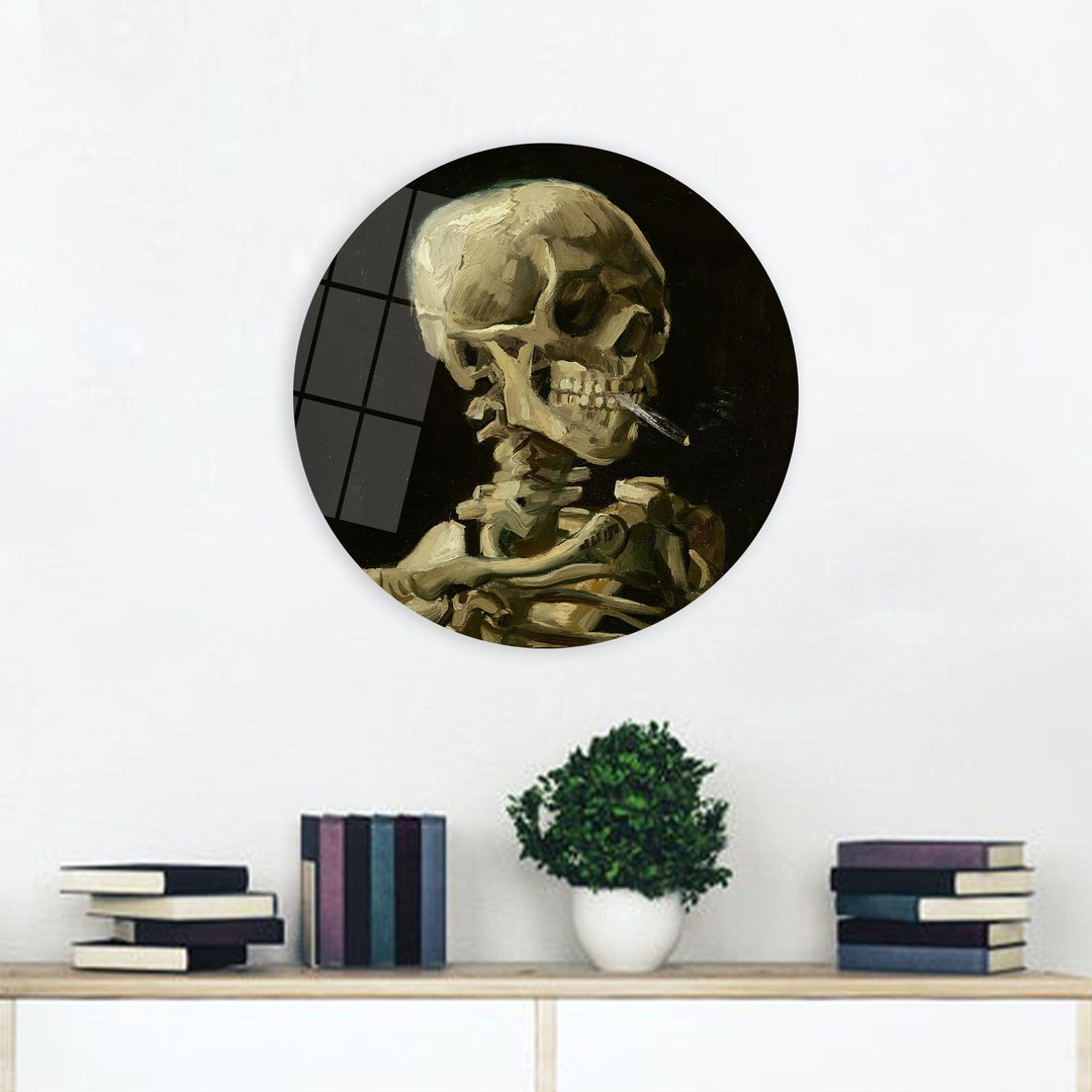 Famous Art, Smoking 3D Canvas, Vincent Van Gogh Glass Printing, Wedding ...