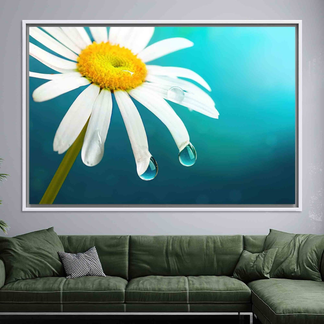 Daisy Wall Decor, Floral Wall Art, Wedding Decor, Boho Wall Art, Daisy ...