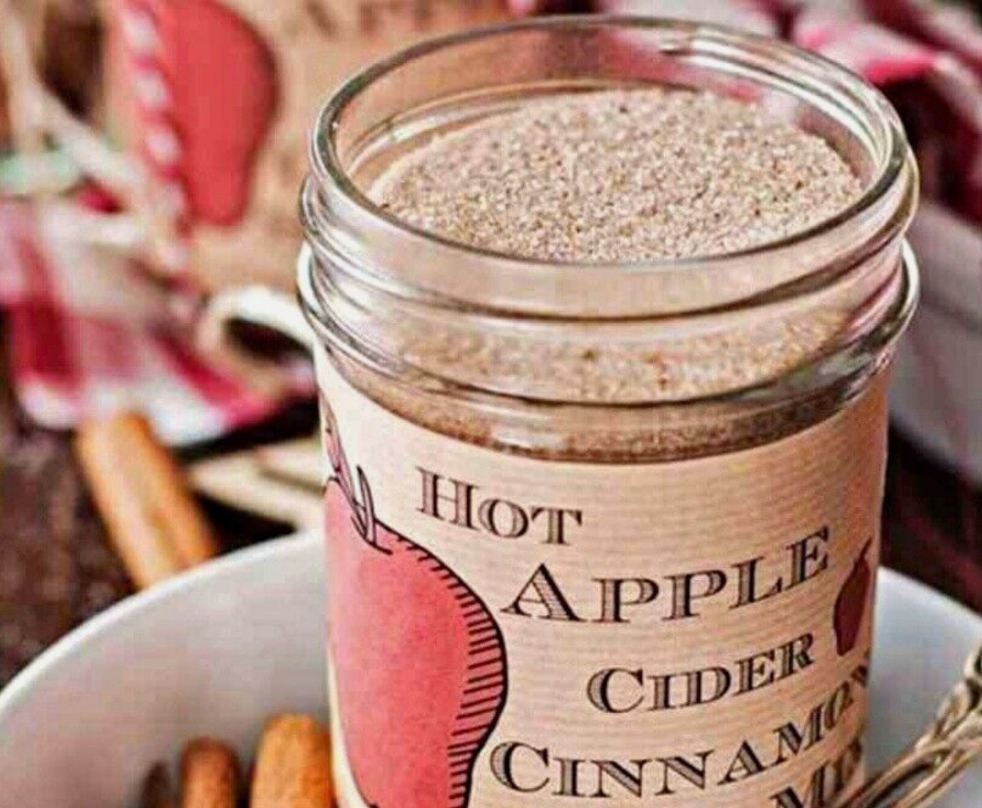 Spiced Fuji Apple Cider Mix W/ Cinnamon~sweet & Spicy Autumn Flavor~10 ...