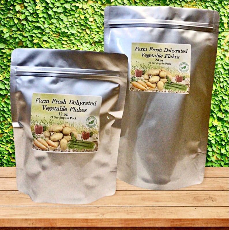 Dehydrated Diced Potatoes & Mix Vegetable Flakes~emergency Food Supply ...