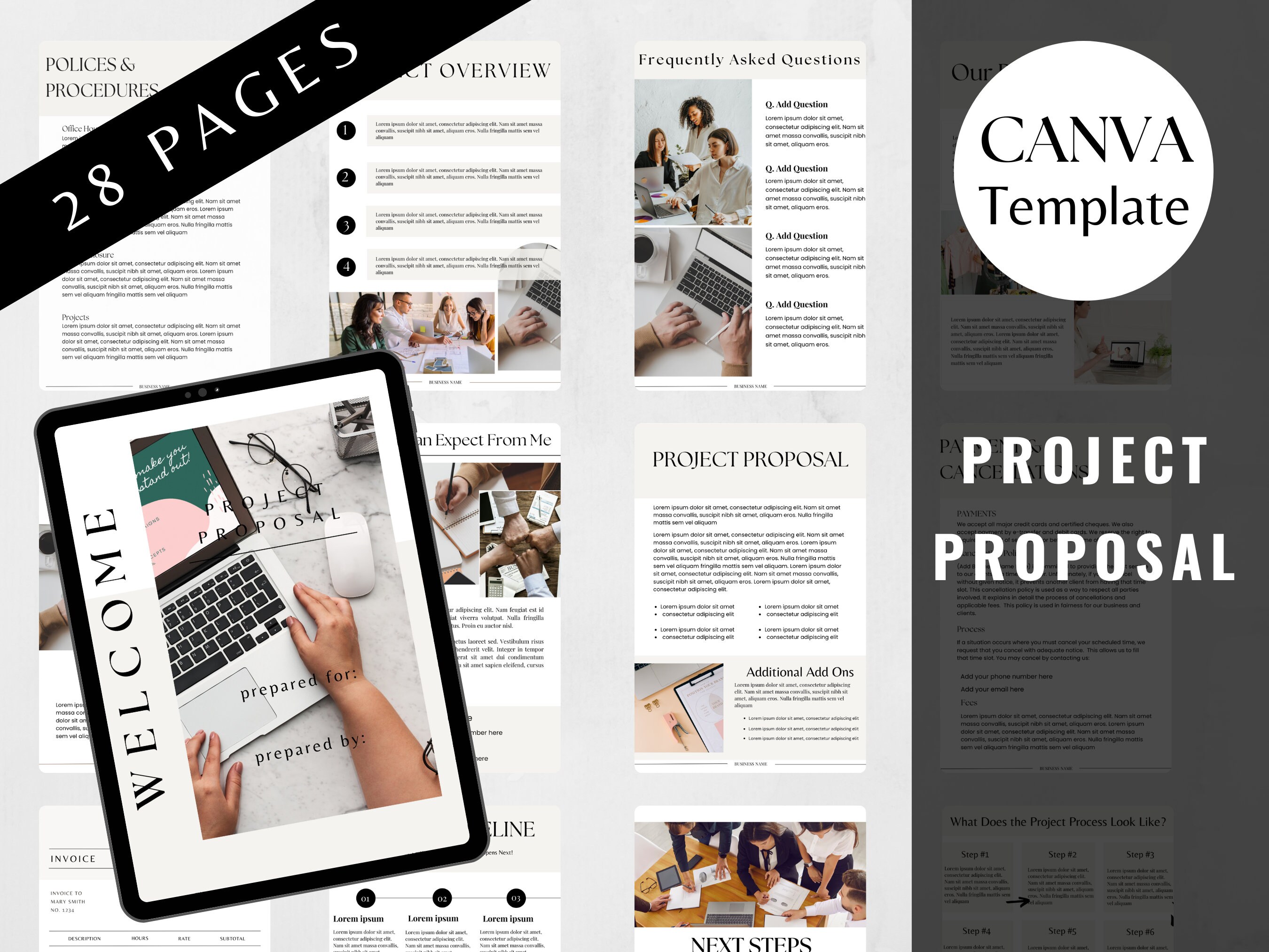 Virtual Assistant Bundle Template, Virtual Assistant Starter Kit ...