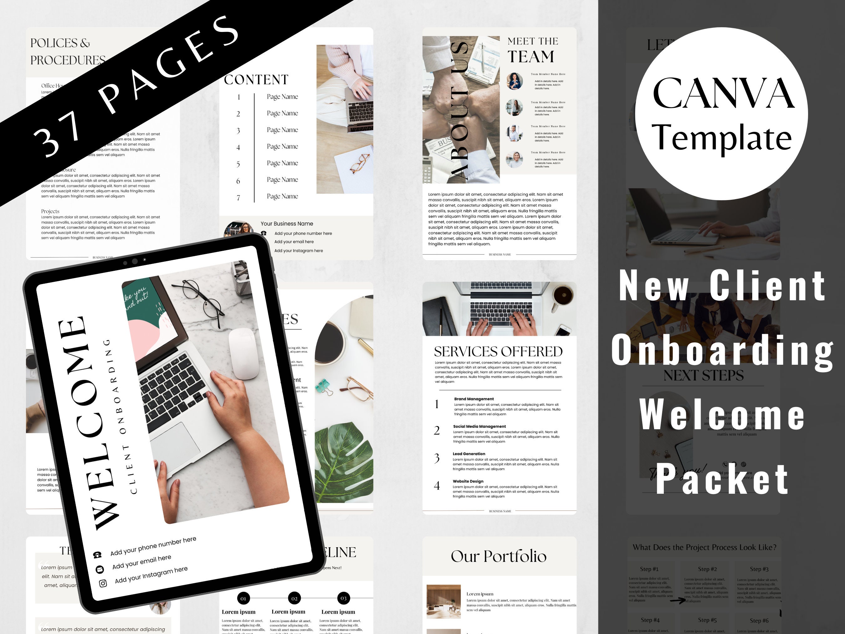 Virtual Assistant Bundle Template Virtual Assistant Starter - Etsy