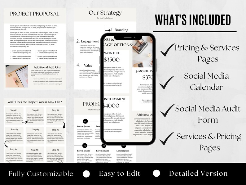 Project Proposal Template, Business Proposal Starter Kit, Project ...