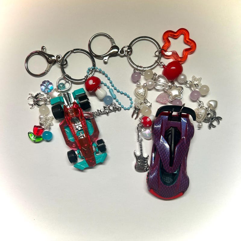 Hot Wheels Keychain - Etsy