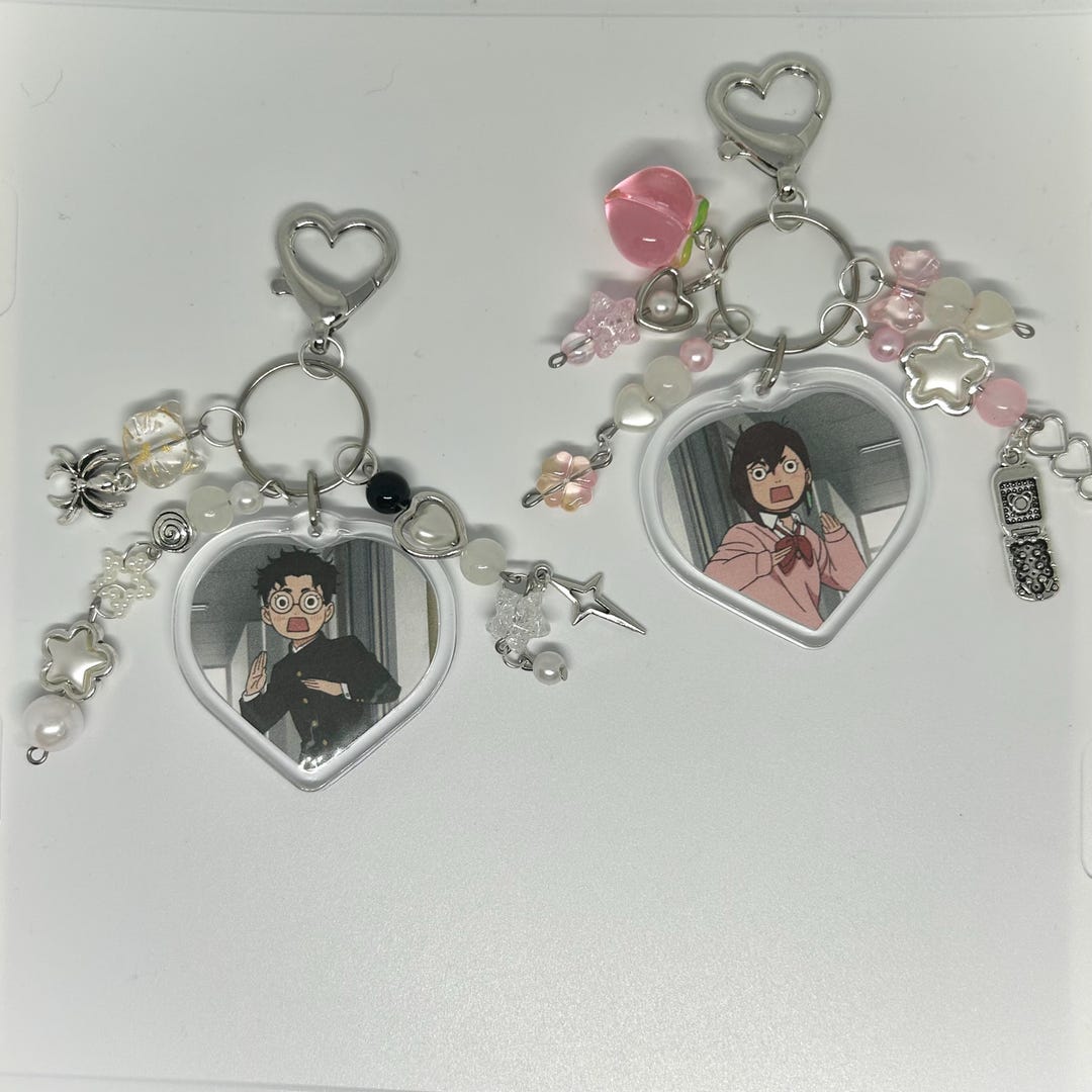 Dandadan Matching Keychains - Etsy