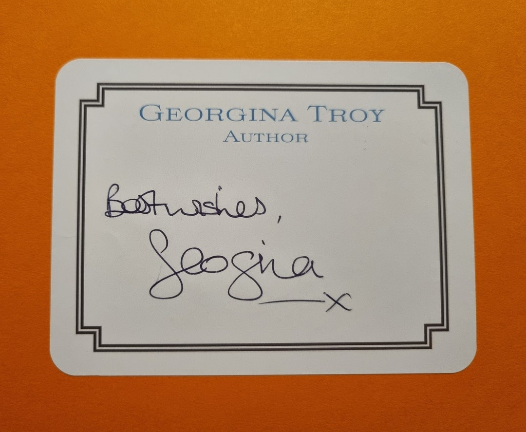 Signed Bookplate by Georgina Troy - Etsy