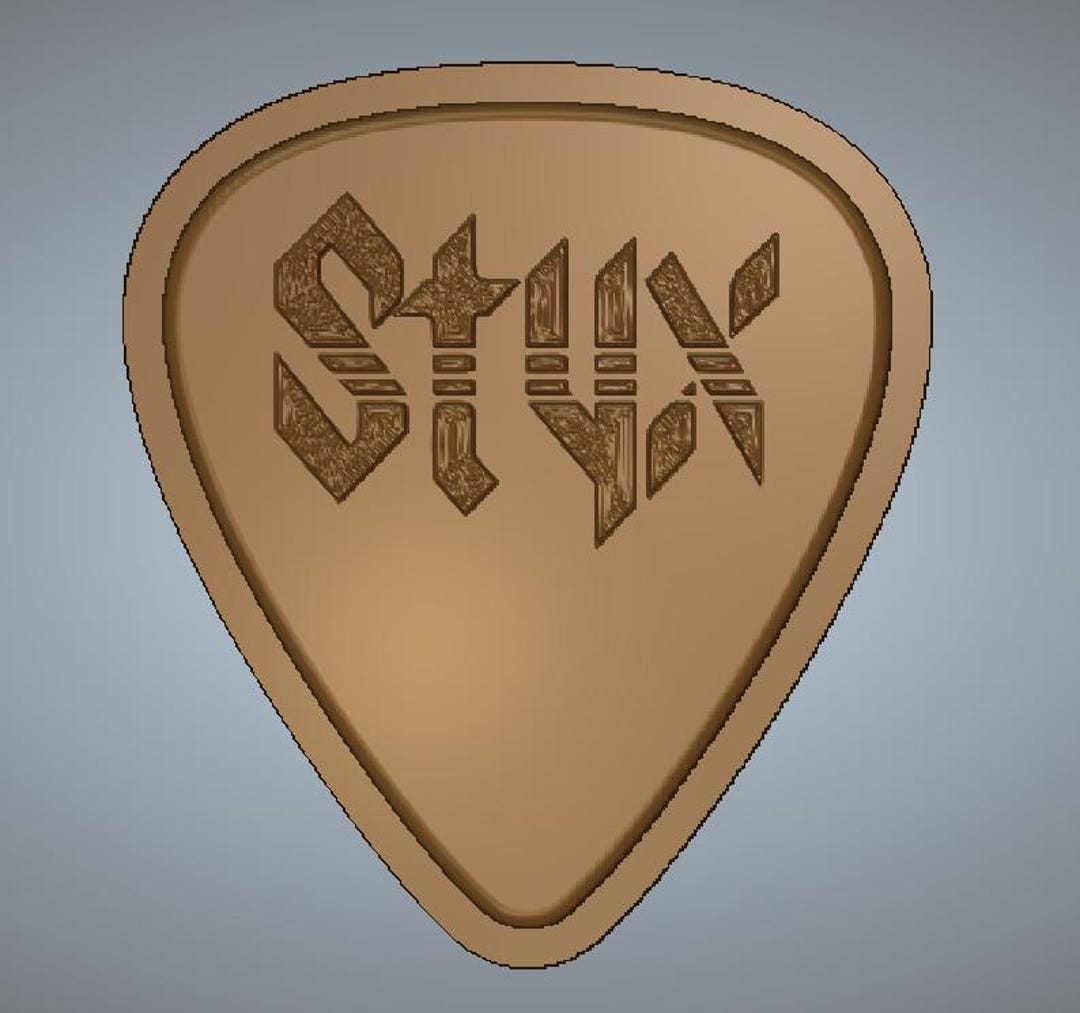 Styx Guitar Pick Catchall Tray - Etsy