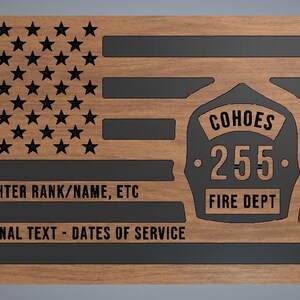 Custom Firefighter Thin Red Line Flags - Etsy