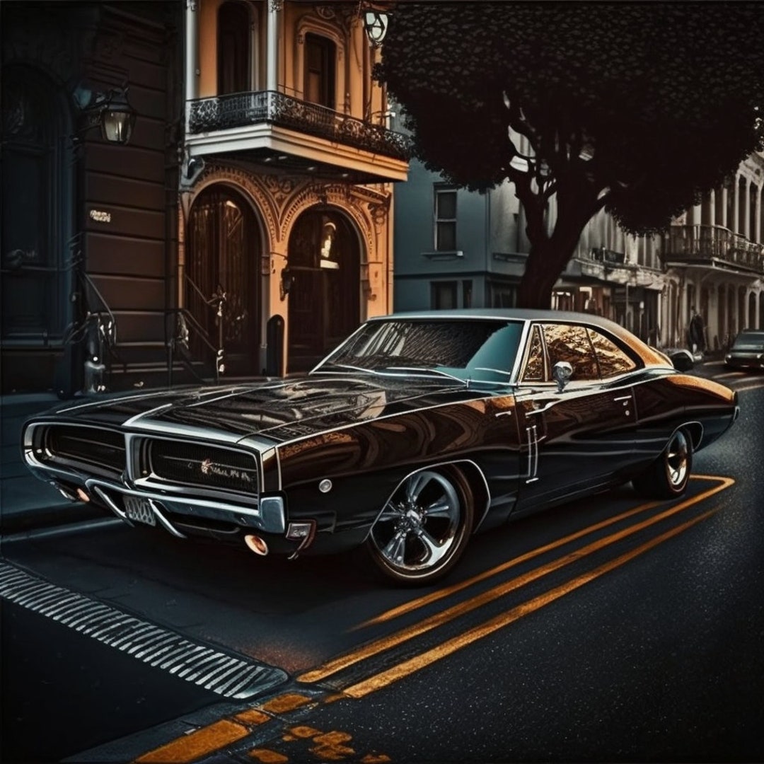 Dodge Charger R/T - Etsy