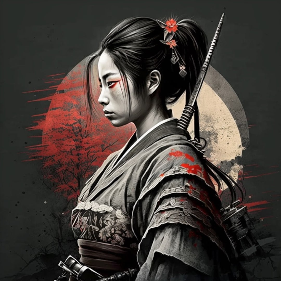 Samurai Lady - Etsy