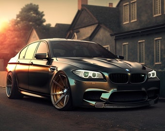 Poster BMW M5 ASCO TUNING - Etsy