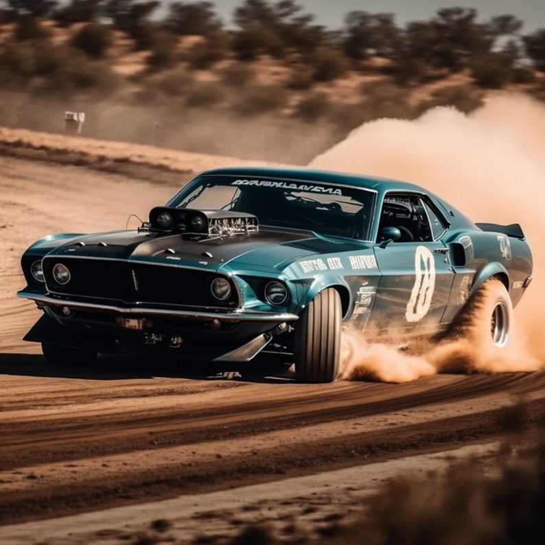 1969 Ford Mustang Boss 429 - Etsy