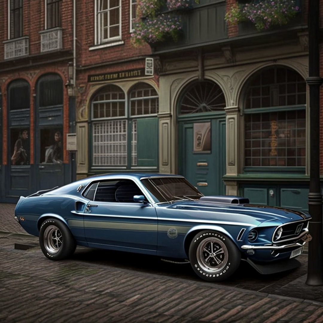 1968 Ford Mustang Boss 429 - Etsy