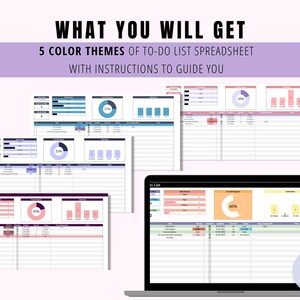 Task Tracker Google Sheets Planner Task Tracker Planner to Do List ...