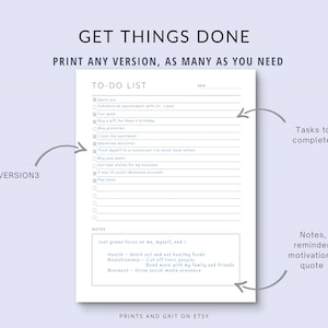 Task Tracker Printable Task Tracker Planner Printable to Do List PDF ...