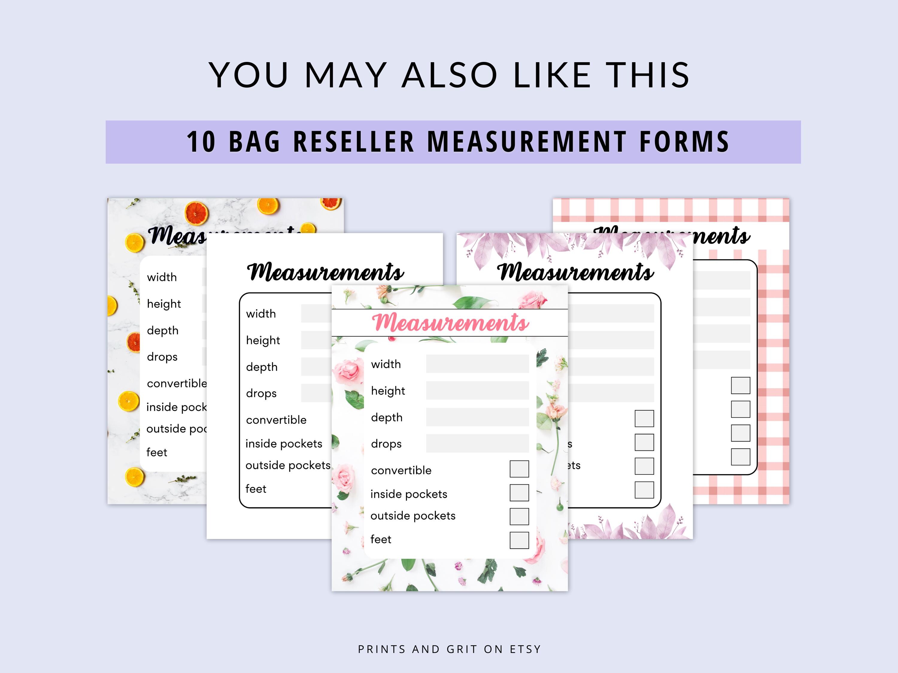 Reseller Printable Reseller Inventory Tracker Product Inventory Tracker ...