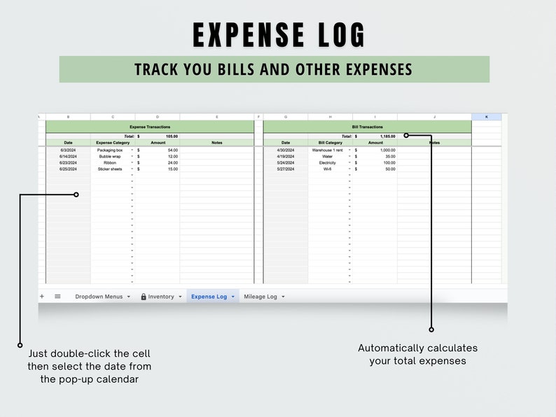 Reseller Google Sheets, Reselling Inventory Tracker, Reseller Business ...