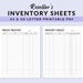Reseller Printable Reseller Inventory Tracker Product Inventory Tracker ...