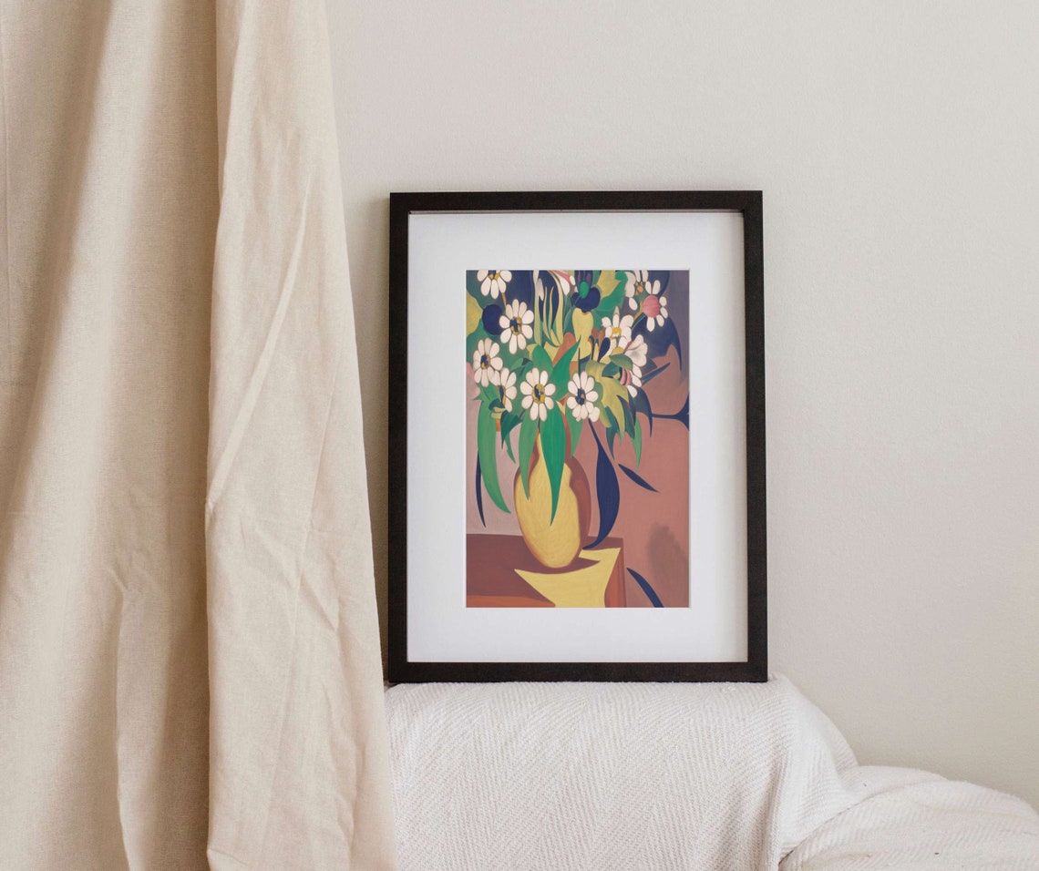 Tryptic Wall Art Picasso Wall Print Picasso Wall Art Mid - Etsy