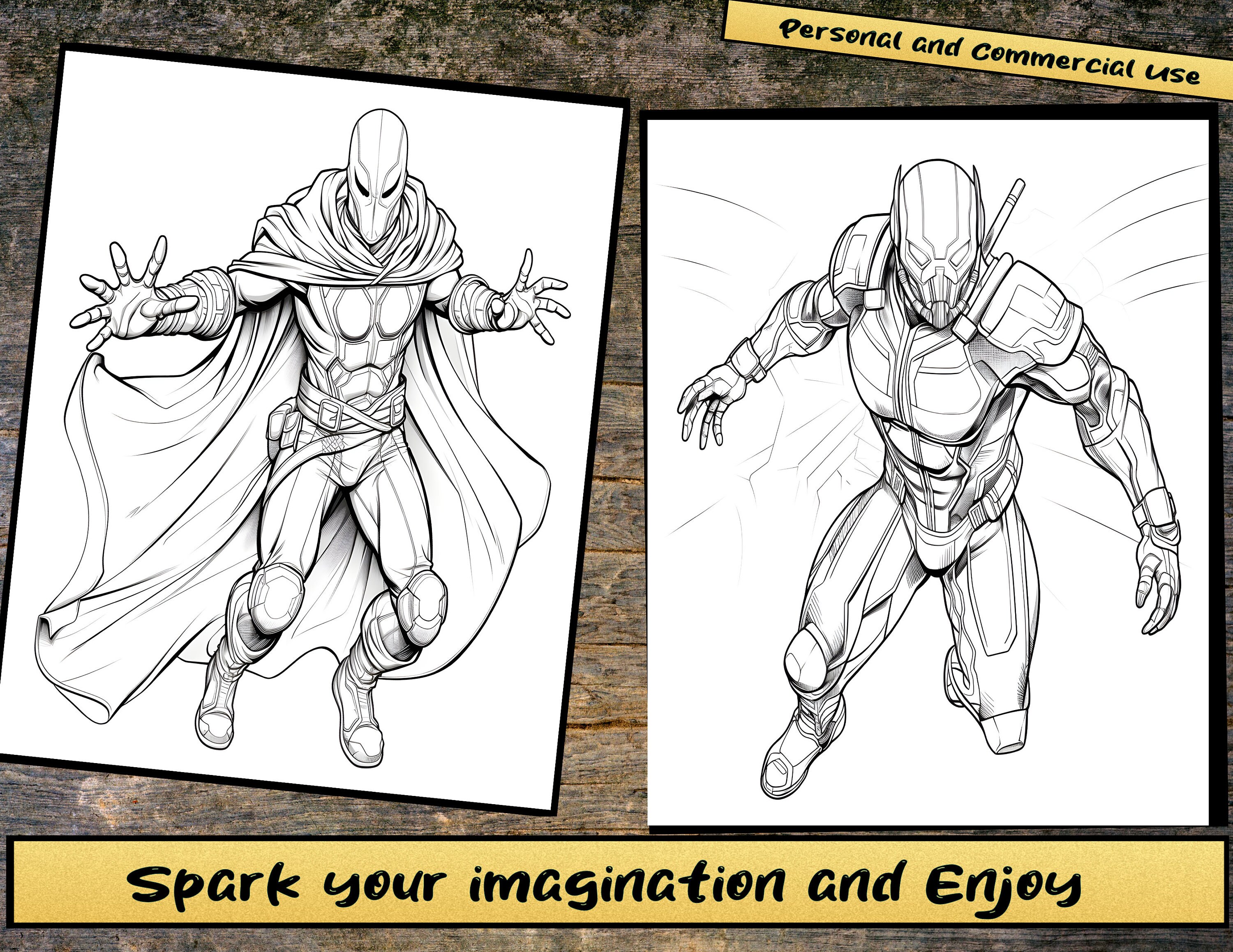 Comics Coloring Book,superhero Coloring, Marvel Superhero Coloring ...