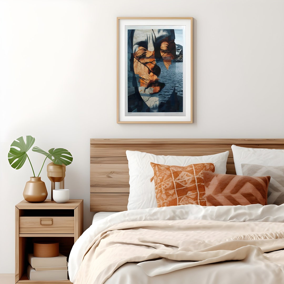 Tryptic Wall Art, Picasso Wall Art, Picasso Style Art Print, Tryptic ...