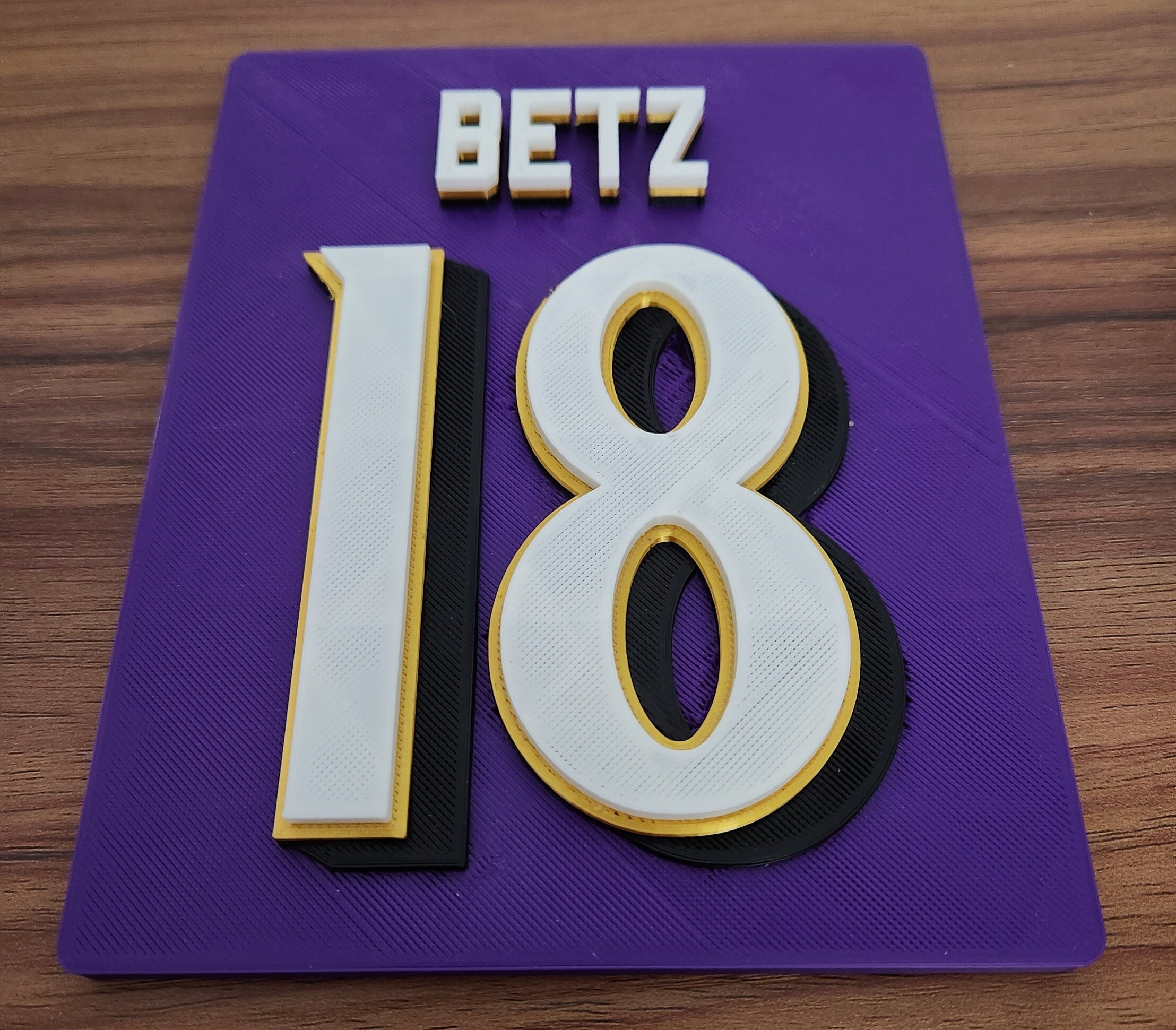 3D Printed Custom NFL Football Team, Banner Sign, Patrick Mahomes ...