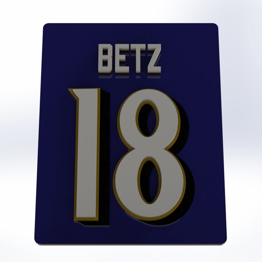 3D Printed Custom NFL Football Team, Banner Sign, Patrick Mahomes ...