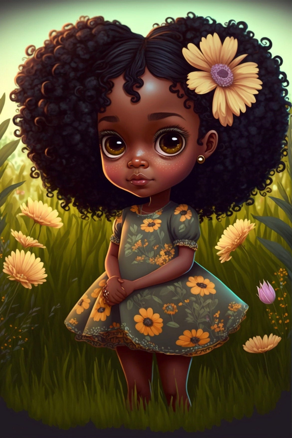 CUSTOM CHIBI COMMISSION : Custom Chibi Portrait, Turn Yourself or a ...