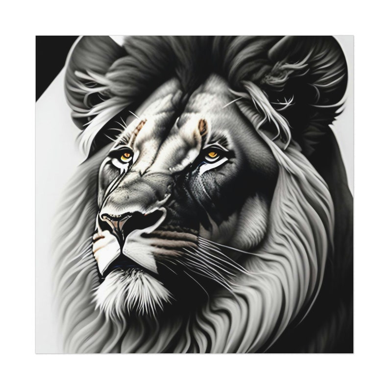 Lion Drawing, Lion Pencil Drawing Lion Fine Art,big Animal Art,lion ...