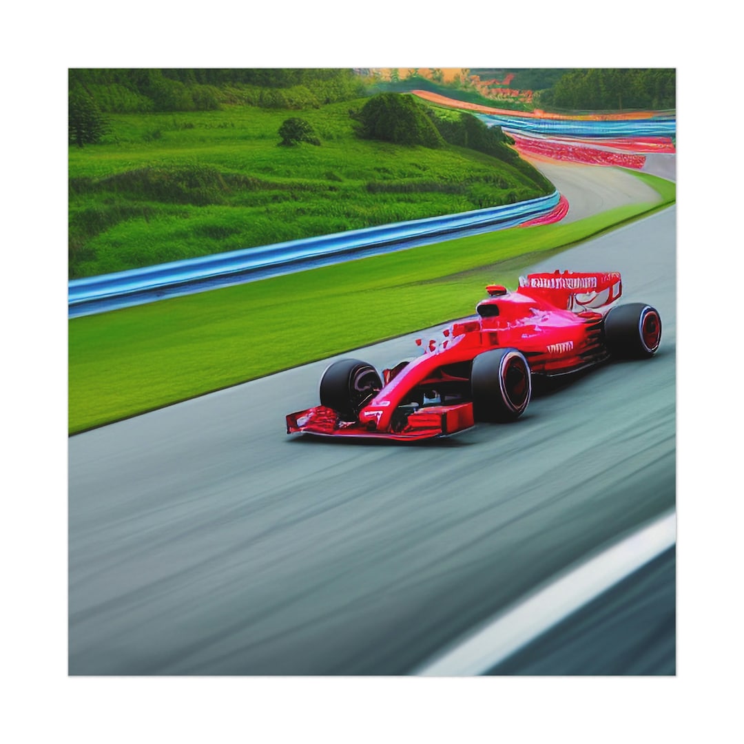 Formula 1 Poster, F1 Art, F1 Racing Print, Car Print, Wall Art, Gift ...