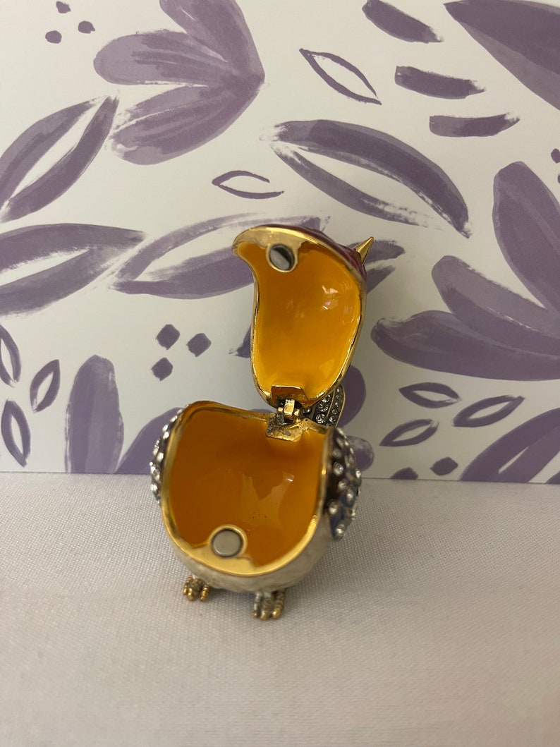 Red and Blue Bird Jewelry Box - Etsy