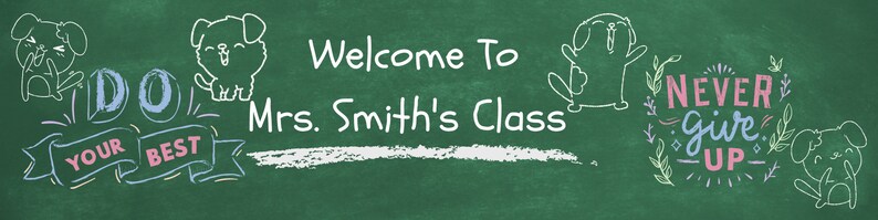 Editable Google Classroom Header Templates for Teachers | Teacher ...