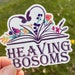 Heaving Bosoms Logo Sticker! - Etsy