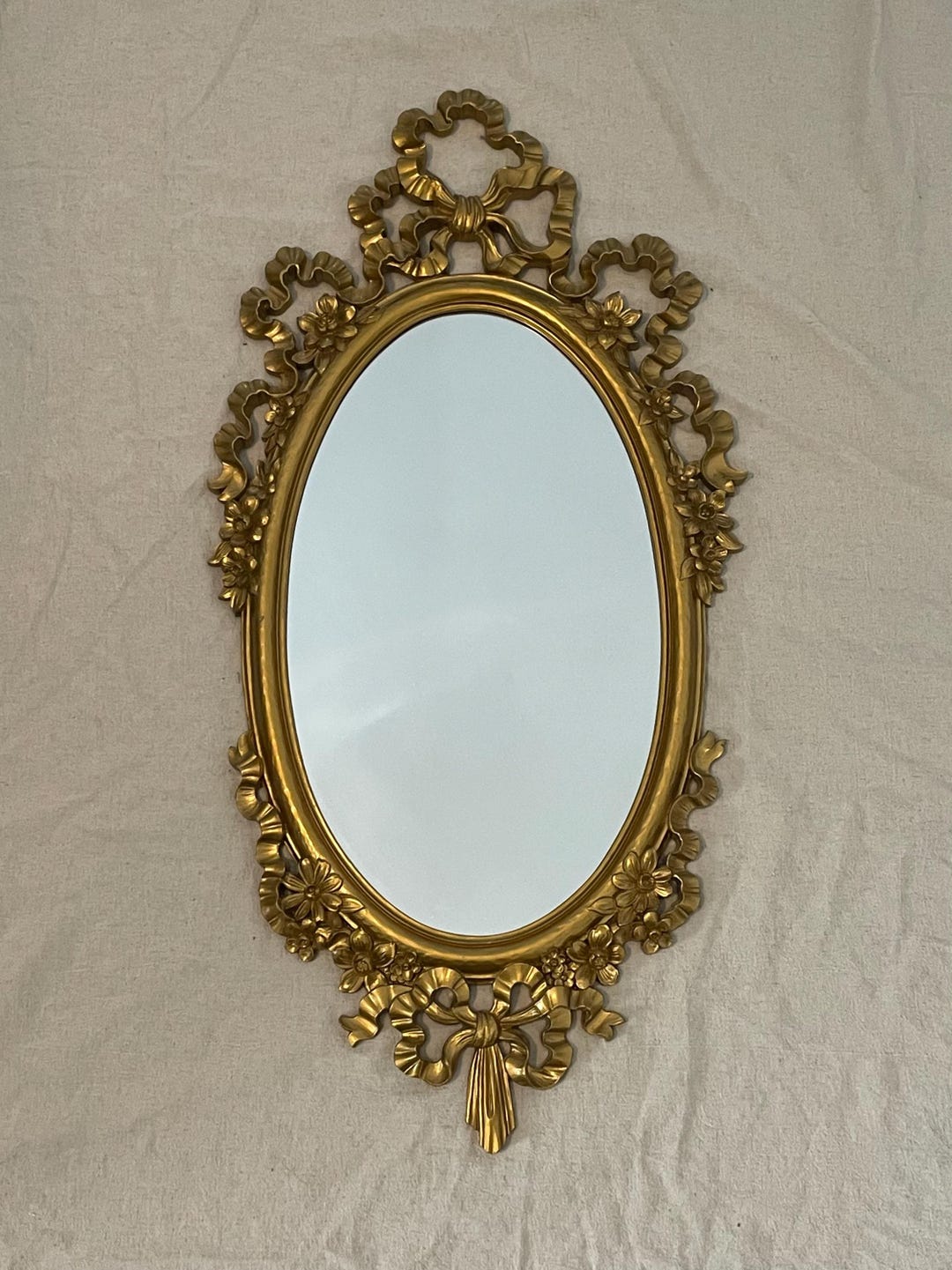Vintage Syroco Mirror | Gold Frame Mirror | the Olivine Collection - Etsy