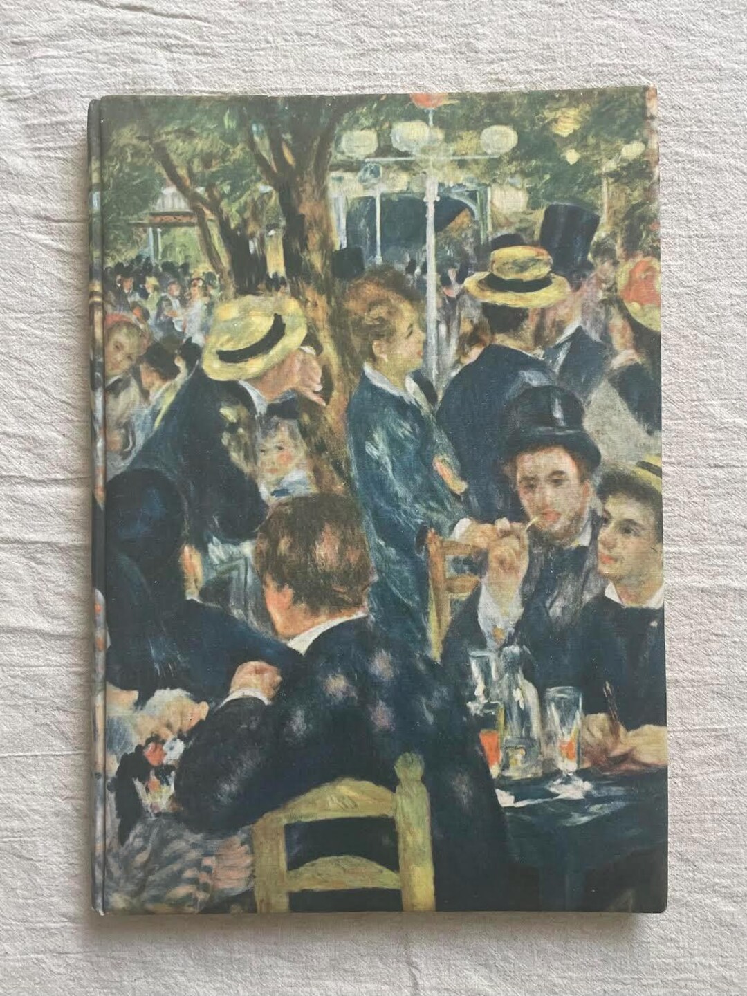 Vintage Renoir Art Book (1959) | Linen Bound | French Art Coffee Table ...