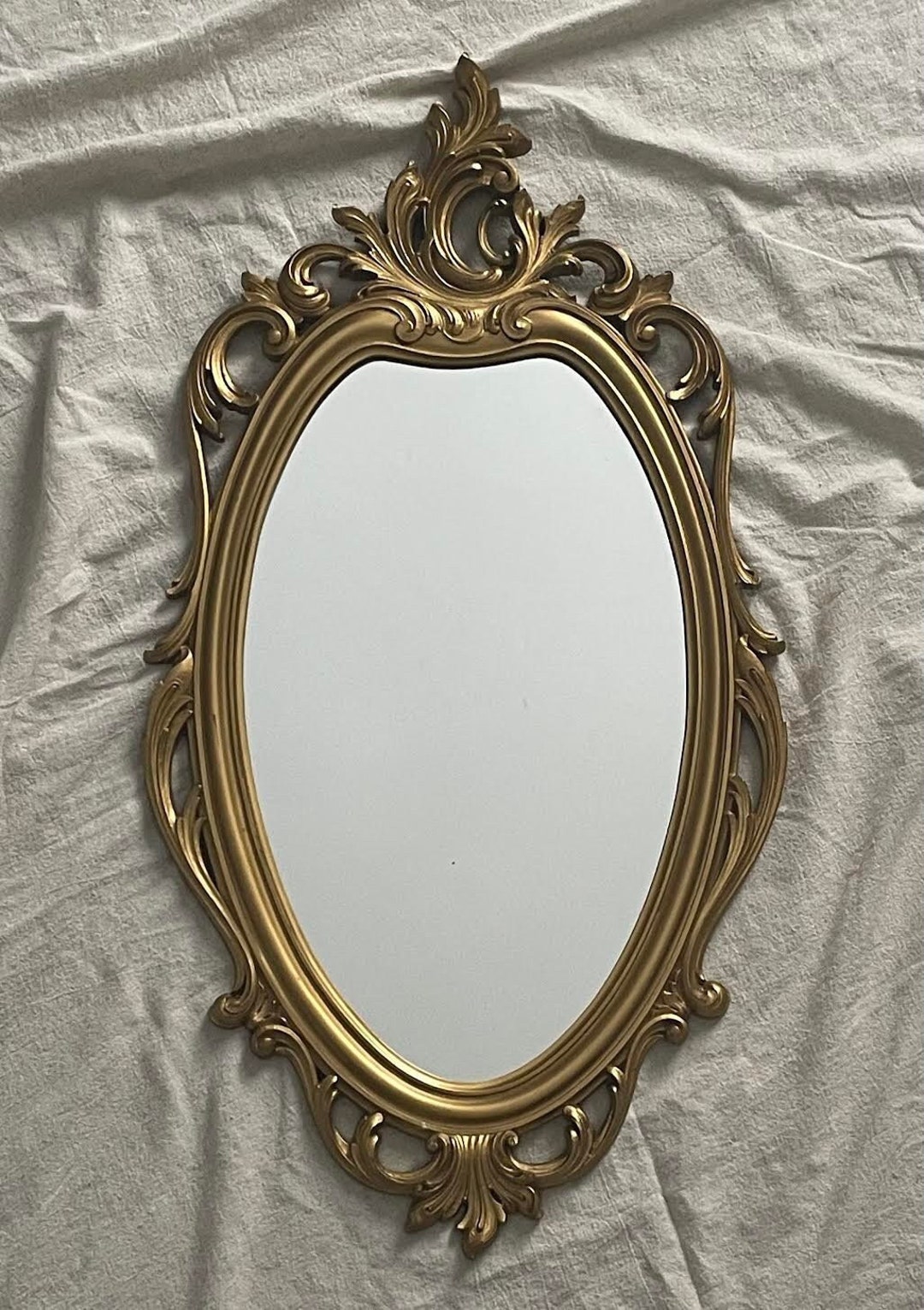 Syroco Mirror Made in 1945 Gold Frame Vintage Mirror the Clove ...