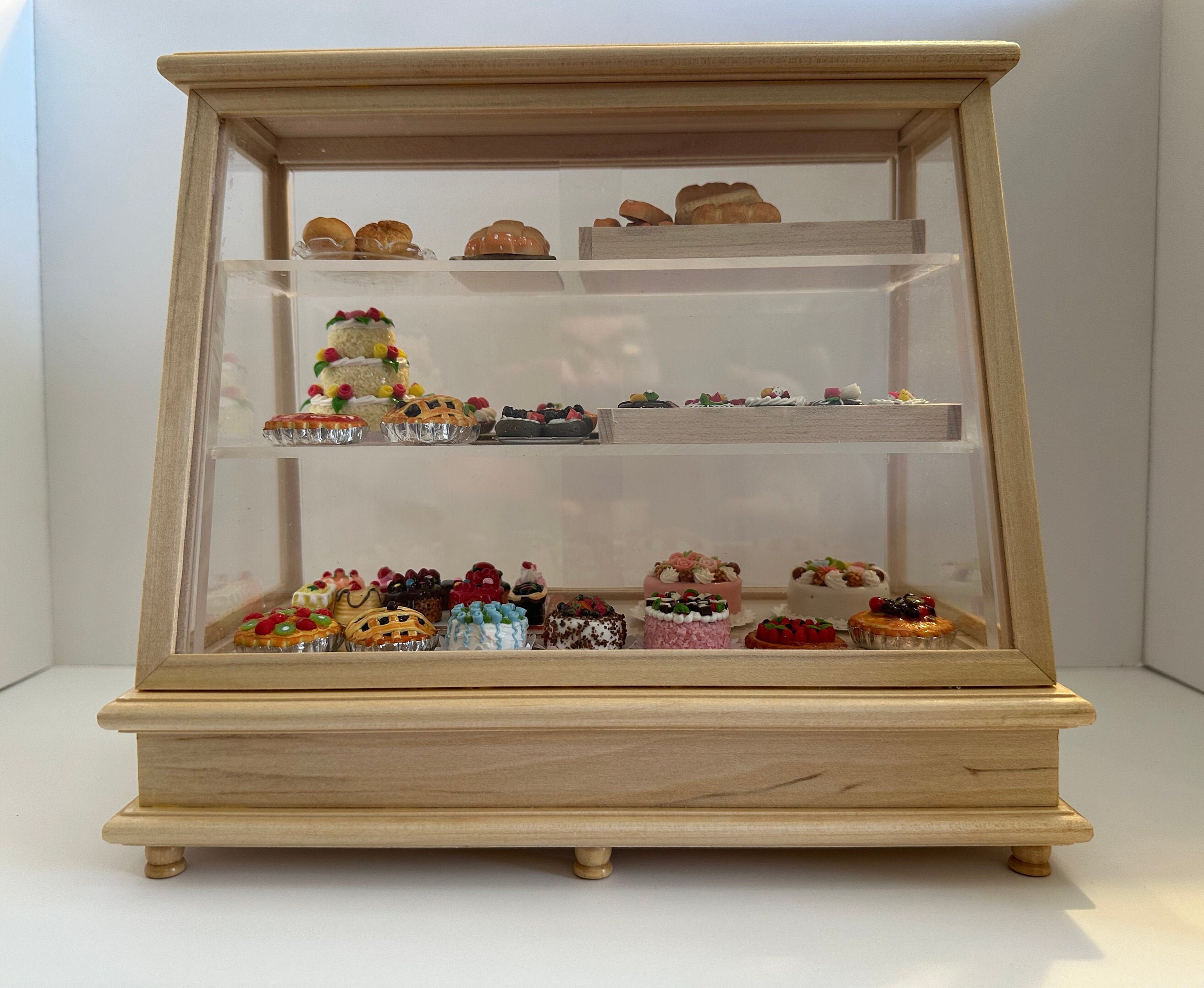 MADE TO ORDER 1:6 Scale Slant Front Display Counter, With Removable ...