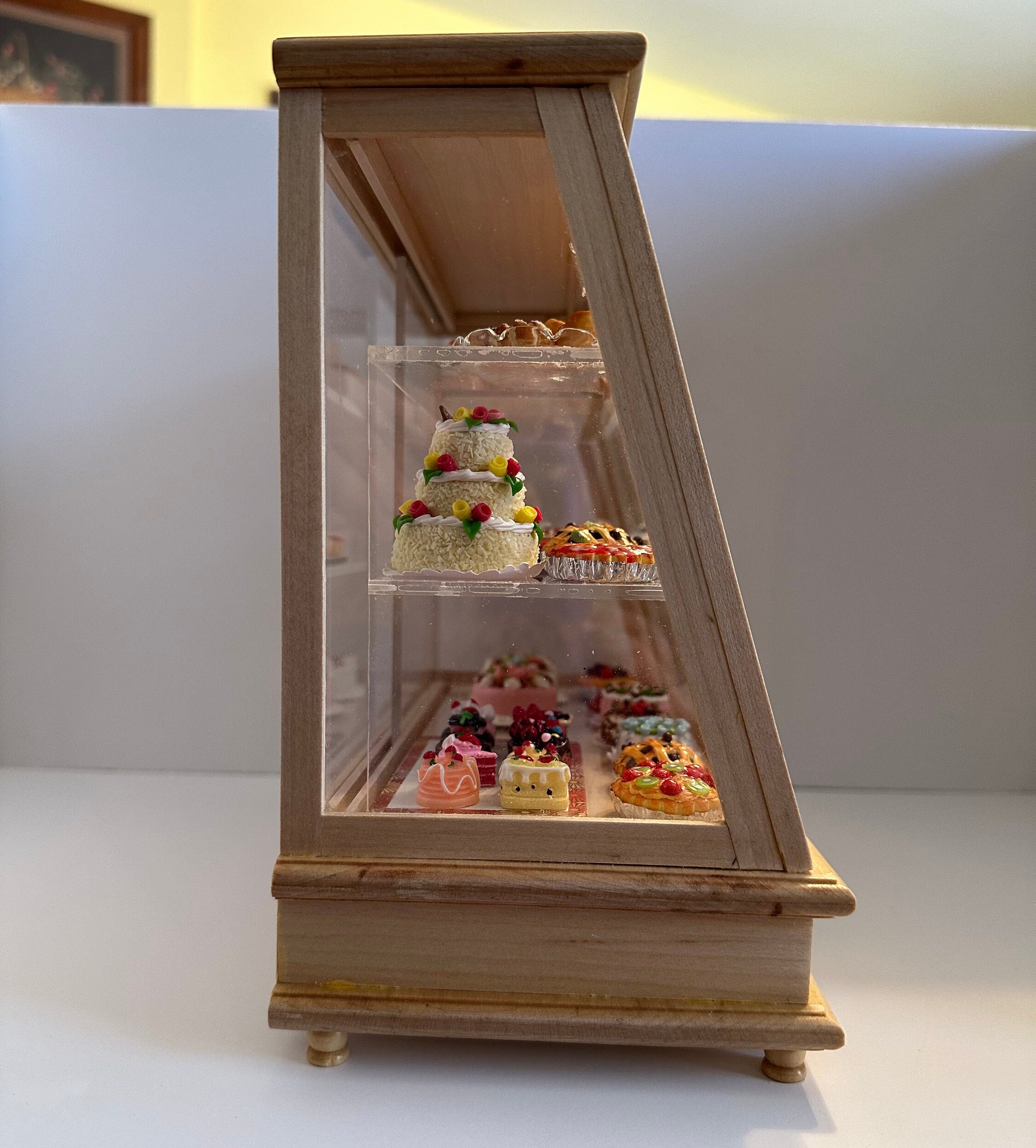 MADE TO ORDER 1:6 Scale Slant Front Display Counter, With Removable ...