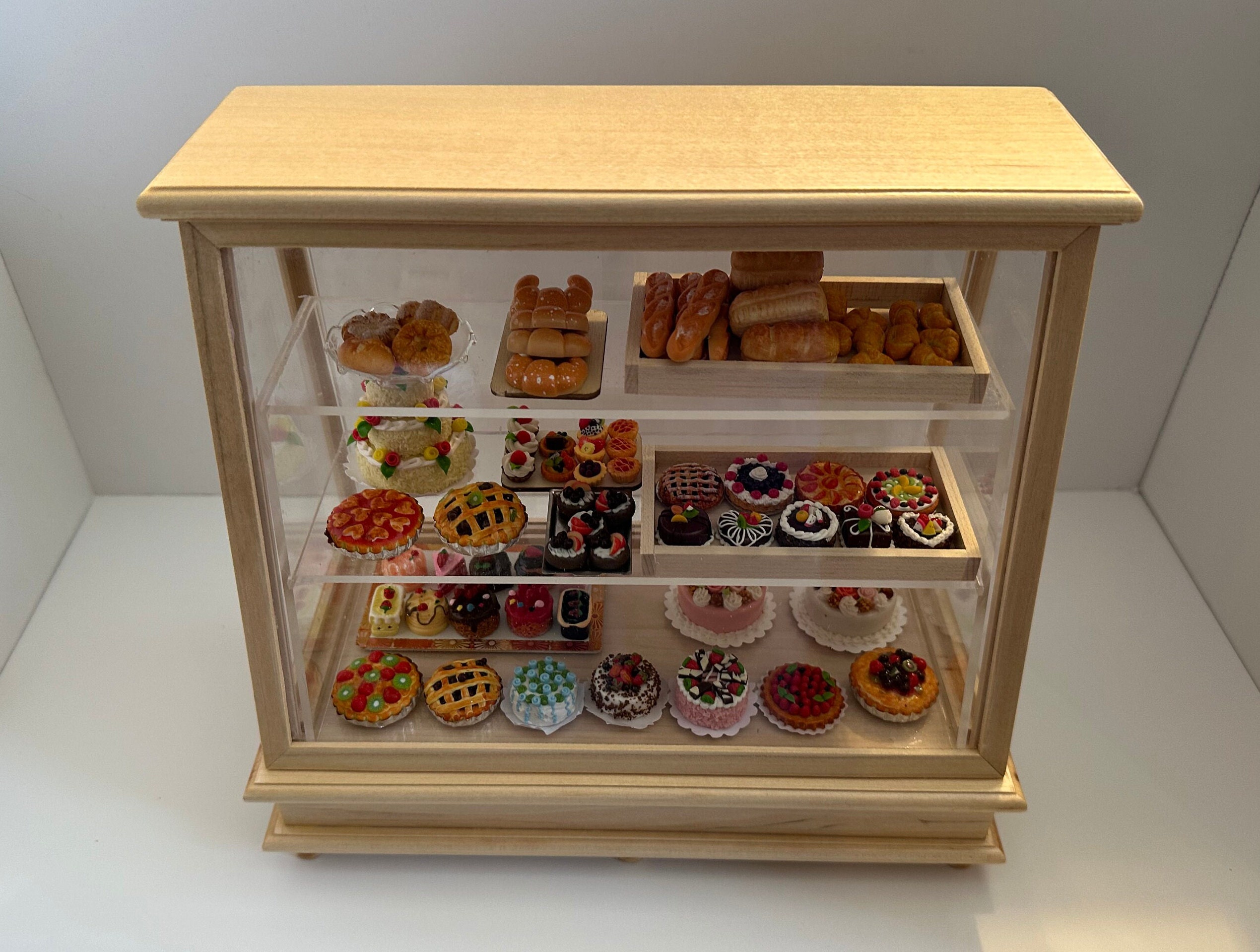 MADE TO ORDER 1:6 Scale Slant Front Display Counter, With Removable ...